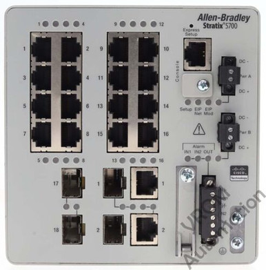 Allen Bradley 1783-Bms20Cgn / A Stratix 5700 Ethernet Switch 16 Fast ...