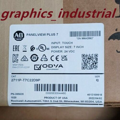 New Allen Bradley 2711P-T7C22D9P Series B Panelview Plus 7 Color Terminal - SPW Industrial