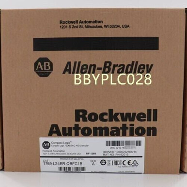 New Factory Sealed Ab 1769-L24Er-Qbfc1B Ser A Compactlogix 750Kb ...