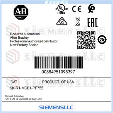 Sk-R1-Mcb1-Pf755 Ab Powerflex 755 Main Control Board Kit Spot Goods #Pl ...