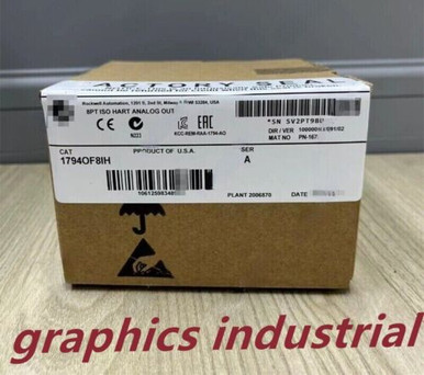 New Sealed Allen-Bradley Ab 1794-Of8Ih Flex 5000 I/O Analog 8 Output ...