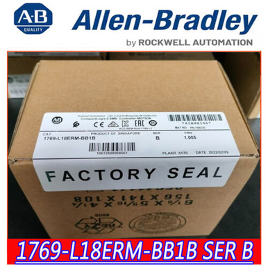 New Allen Bradley 1769-L18Erm-Bb1B /B Compactlogix 0.5Mb Controller ...