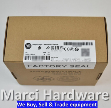 Sealed Surplus Allen Bradley 1769-L33Erm /A Compactlogix 5370 L3 Enet ...