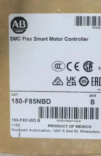 New Allen-Bradley 150-F85Nbd Smc Flex Smart Motor Controller 150 F85Nbd ...