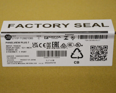 Allen-Bradley 2711P-T12W21D8S New & Original Hmi Panel 2711Pt12W21D8S ...