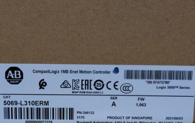 New Unopened Ab 5069-L310Erm Compactlogix Ethernet/Ip Motion Controller ...