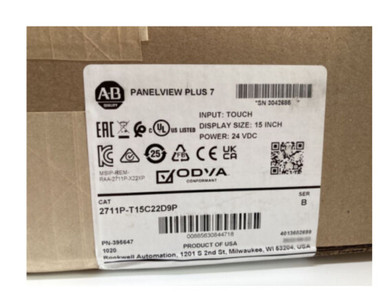 New Factory Ab 2711P-T15C22D9P Ser B Hmi Panelview Plus 7 Graphic ...