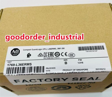 New Allen Bradley 1769-L36Erms /B Compact Guardlogix 5370 Enet ...
