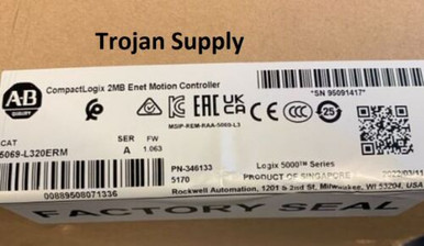 5069-L320Erm Series A Allen Bradley Compactlogix 5380 Controller 2022 ...