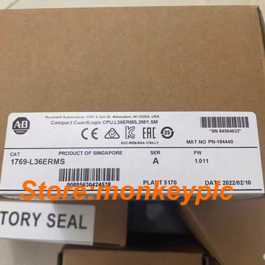New Factory Sealed Ab 1769-L36Erms Ser A Compactlogix 3Mb Motion ...