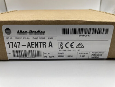 Allen Bradley 1747-Aentr Slc Ethernet Communication Adapter Module ...