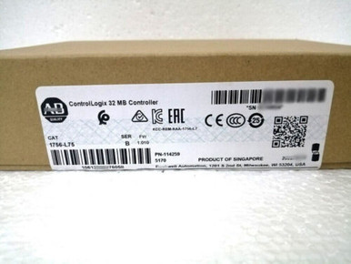 New Allen-Bradley 1756-L75 Controllogix 32 Mb Controller - SPW Industrial