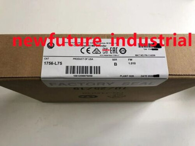 New Factory Sealed Allen Bradley Ab 1756-L75 Ser B Controllogix 32 Mb ...