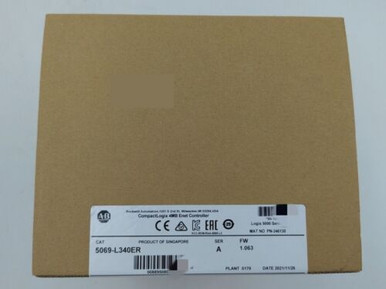 Brand New 5069-L340Er Allen Bradley Compactlogix 5380 Controller - SPW ...