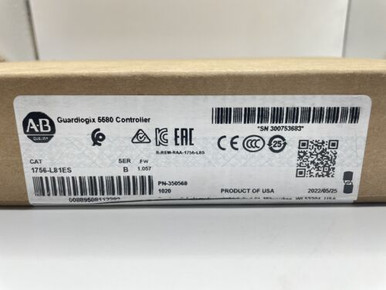 Allen-Bradley1756-L81Es Guard Logix 5580 Controller New - SPW Industrial