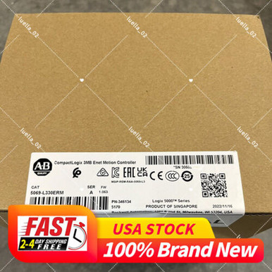 Ab 5069-L330Erm Compactlogix 5380 Controller New Sealed - SPW Industrial