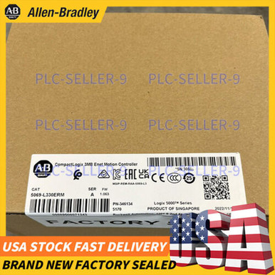 Ab 5069-L330Erm Compactlogix 5380 Controller New Sealed - SPW Industrial