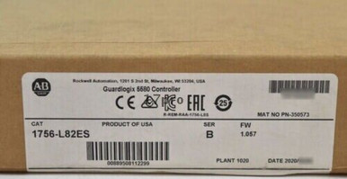 New Sealed Allen-Bradley 1756-L82Es Guard Logix Logix 5580 Controller ...