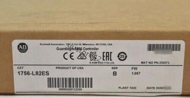 Allen-Bradley 1756-L82Es Guard Logix Logix 5580 Controller 5Mb - SPW ...