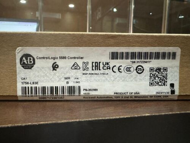 New Allen-Bradley 1756-L83E Controllogix 5580 Controller - SPW Industrial