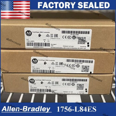 New Sealed Allen Bradley 1756-L84Es Guardlogix 5580 Controller Us - SPW ...