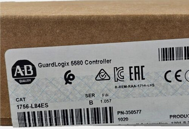 Original New Allen Bradley 1756-L84Es Guardlogix 5580 Controller - SPW ...