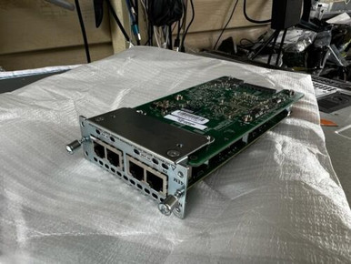 Lot Of 2 Cisco Nim-4E/M 4-Port E/M Analog Voice Network Interface Card