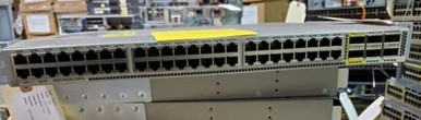 Cisco Nexus N2K-C2348Tq-10Ge V01 48-Port Fabric Extender Switch Dual Pwr