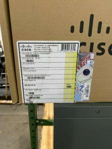 Cisco Air-Ant2566P4W-R Dual Band Mimo 4-Element Patch Antenna New Sealed