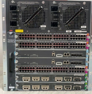 Cisco Catalyst Ws-C4507R+E Fully Configurable 11U Network Switch ...