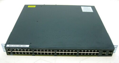 Cisco Catalyst 48 Port Poe Ethernet Network Switch 4 Sfp Ws-C2960Xr ...