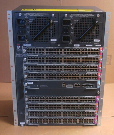 Cisco Catalyst Ws-C4510R+E 10X Switch Slot Chassis + Ws-X45-Sup7-E ...