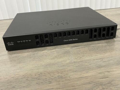 Cisco Isr4221/K9 V02. 4200 Series Integrated Service Router Ready To Use,