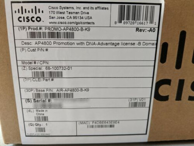 Cisco Air-Ap4800-B-K9 4800 Wireless Access Point (** We Buy Cisco! **)