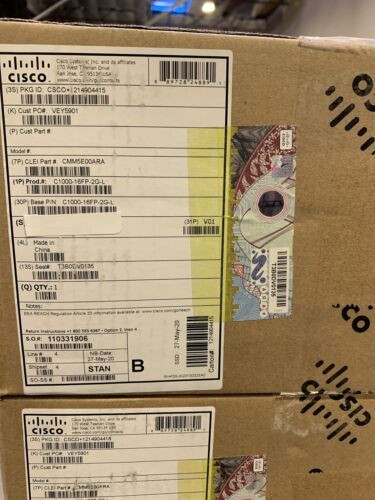 Cisco Systems C1000-16Fp-2G-L Catalyst 1000 16Port Ge Full (C100016Fp2Gl)