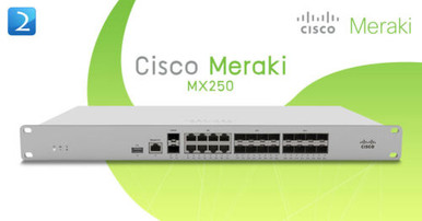 Cisco Meraki Mx250-Hw - Mx250 Security Appliance Firewall Brand New