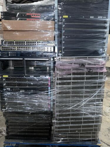 Pallet Network Appliances Switches Cisco Brocade Enterprise