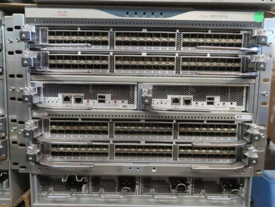 Cisco Mds 9706 Chassis + Ds-X9648-1536K9 + Ds-X97-Sf1-K9 + Ds-Cac97-3Kw ...