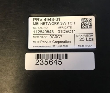 New Parvus Pvr-4948-01 Network Switch Rugged Cisco