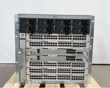 Cisco Catalyst C9407R 2X C9400-Sup-1 5X 48-Port Upoe+ 10/100/1000 ...
