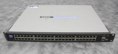 Cisco Linksys Slm2048 Business Series 48 Port 10/100/1000 Gigabit Smart ...