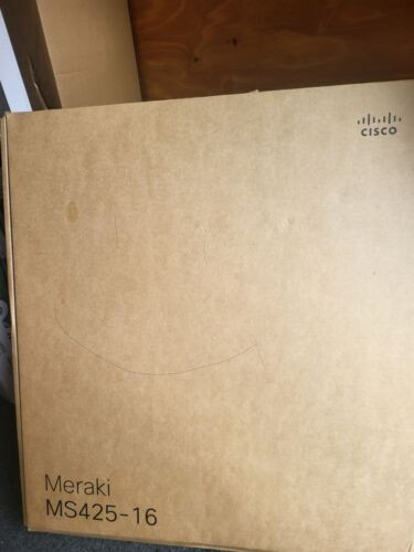 New Cisco Meraki Ms425-16 Cloud Managed Switch Unclaimed