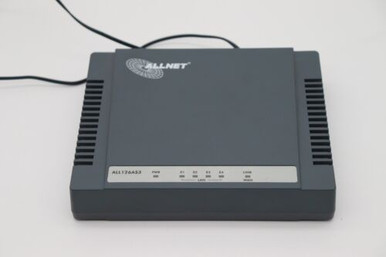 Allnet Router All126As3 4Port 100Mbits No Ac Adapter Managed Dsl Modem ...