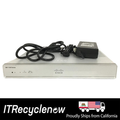 Cisco Isr 1100 Series 8X Ge Lte Ipbase Integrated Service Router 12V Dc ...