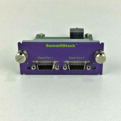 Lot Of 3X Extreme 16419 Summit X460 2-Port Network Stacking Module