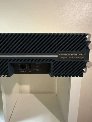 Cisco Dcm Series D9902 Digital Content Manager