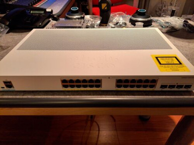 Cisco Catalyst 1000 (C1000-24P-4G-L) 24 Ports Rack Mountable Switch