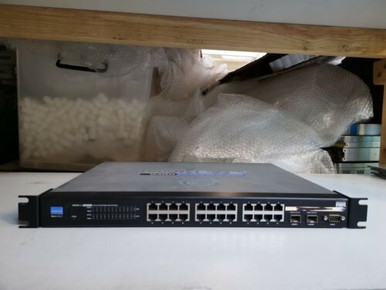 Linksys Srw2024 V1.2 24-Port 10/100/1000 Gigabit Switch With Webview