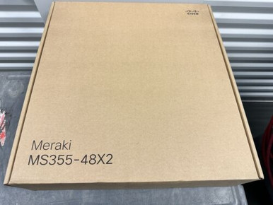 Cisco Meraki Ms355-48X2-Hw 48-Port Upoe Switch 4Xspf+ 2Xqsfp+ - Brand New