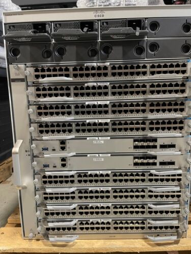 Cisco Catalyst 9400 Series Switch, C9410R (2X C9400-Sup-1, 8X C9400-Lc-48U